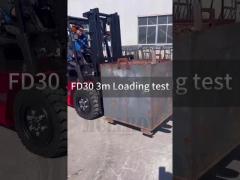 MCLLROY FD30 Vorklift zijdelingse schakeling en laadproef