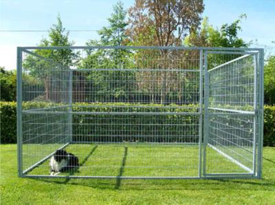 Cina Zinco che placca il canile mobile del metallo fuori delle gabbie del cane per i grandi cani in vendita