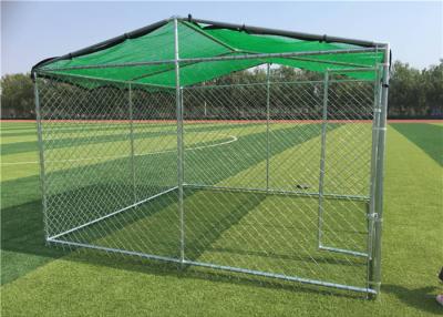 China Perreras grandes del perro para el exterior/los recintos grandes del perro al aire libre con el tubo del tejado en venta