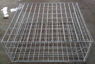 China Forma do furo quadrado da corrosão da rede de arame de grande resistência de prata de Gabion anti à venda