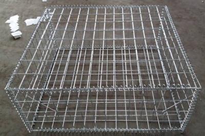 China 2*1*1 M galvanizou caixas soldadas da cesta de Gabion para a parede de retenção à venda