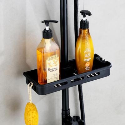 Cina Rubinetto moderno della testa di doccia di Matte Black Wall Mounted Rain del bagno di nuova progettazione messo per la casa in vendita