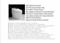 China Siphon Flushing Sanitary Ware Toilet Automatic Deodorization for sale
