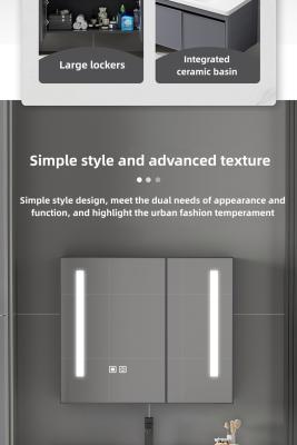 Cina OEM Bathroom Mirror Storage Cabinet Fire Resistance in vendita