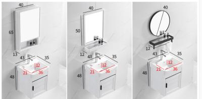 Cina All In One Fireproof Floor Bathroom Cabinet Eco Friendly in vendita