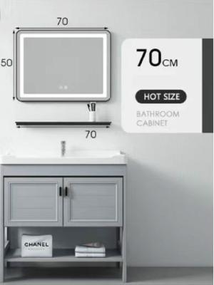 Cina Customized Mildew Proof Bathroom Wash Basin Cabinet Environmentally Friendly Materials in vendita