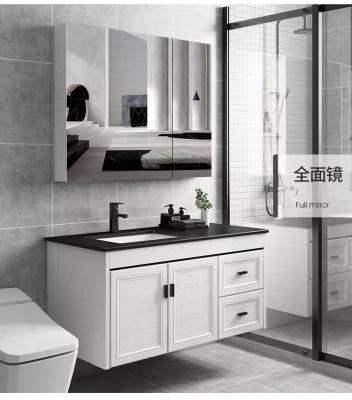 China Ceramic Wash Basin Hanging Cabinet Table Top Wash Basin With Cupboard for sale