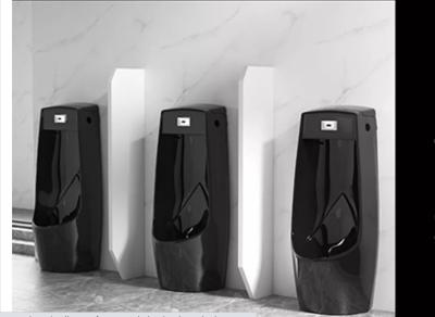 Cina Orinale standard americano del nero senz'acqua automatico dell'orinale in vendita