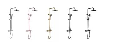 Cina La testa di doccia classica del bagno ha messo la doccia quadrata di piovosità mette il miscelatore caldo dell'acqua fredda in vendita