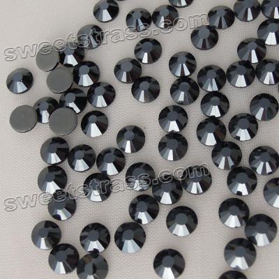 China Crystal HOTFIX Flat Back Rhinestone Shimmer Gemstones Jewelry Accessories Bags Shoes Garment Fashion Women Bling Deco. for sale