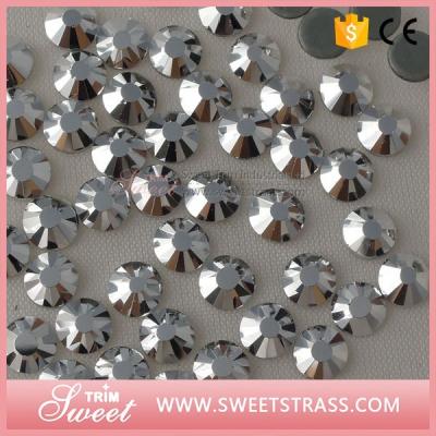 China Crystal HOTFIX Flat Back Rhinestone Shimmer Gemstones Jewelry Accessories Bags Shoes Garment Fashion Women Bling Deco. for sale