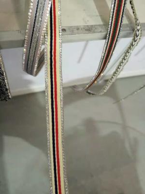 China Iron On  Colored Strip for Decorations Wholesale Newest Design Decoration Hot Fix Crystal Weave Rhinestone Trim for sale