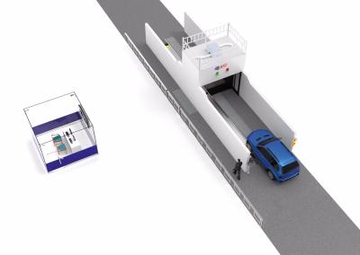 China Safeway System - AT 2800 Designed for passenger cars, small vehicles, and cargo vans x ray inspection system for sale
