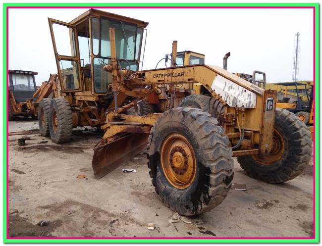used motor grader 140G second hand MOTOR GRADER 2nd grader original paint