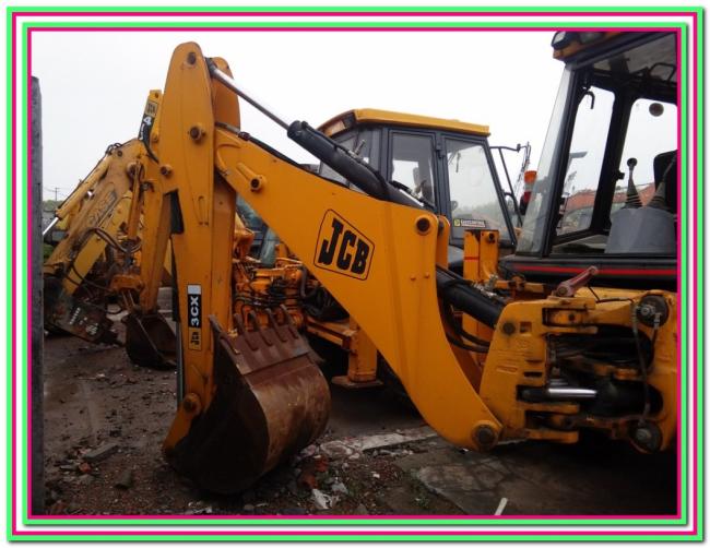 chargeur de pelle rétro de JCB 3cx du Dubaï