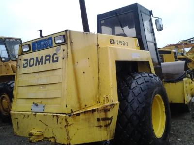 China BW219D-2 Single-drum Rollers Bomag Macau Tadzhikistan Korea,DPR Palestine Hong Kong for sale