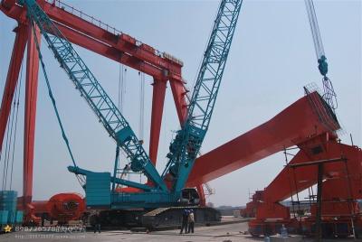China 550T used kobelco crawler crane 2008 japan crane for sale