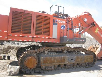 China El caimán hidráulico usado ZX1200 2010 de Aruba Bahamas Barbados del excavador de Hitachi del excavador es G en venta