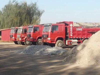 Chine 2015 ont fait en acier à haute résistance de force d'axes avant de camion à benne basculante de service de freins de verseur de Sinotruck Howo de pneus de la porcelaine 6*4 10 à vendre