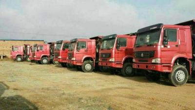 Chine 2015 ont fait en acier à haute résistance de force d'axes avant de camion à benne basculante de service de freins de verseur de Sinotruck Howo de pneus de la porcelaine 6*4 10 à vendre