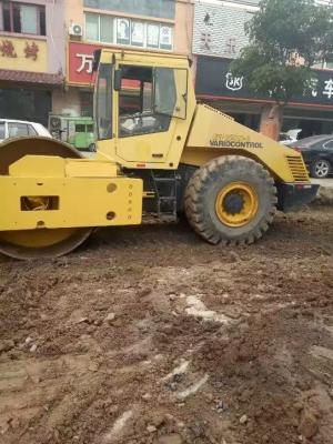 China 2008 rodillos de camino de Bomag de los rodillos del Solo-tambor de la mano de BW225d segundo | Rodillo en tándem Iraq Líbano Kuwait del equipo de la compactación en venta