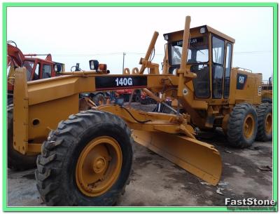 Chine niveleuse USD20000 de moteur utilisée par 140G---$40000 chenille Amérique Ethiopie Addis-Abeba Angola Luanda Bénin Porto à vendre
