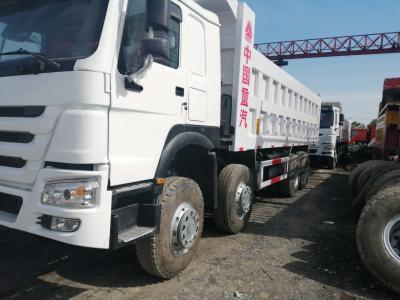 China 18-23 Cubic Yards Capacity 8*4 HOWO DUMP TRUCK Air Suspension Manufactured for sale