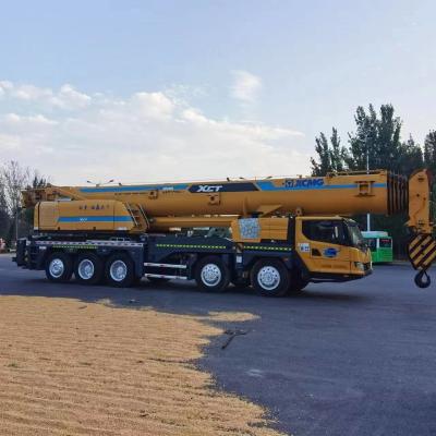 Equipo de elevación de grúas de camión de segunda mano con longitud de encosto 36m 5 brazo en buen estado