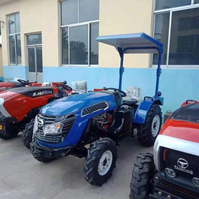 China Dieselmotor-Minitractortractor bauernhof des kleinen Garten-landwirtschaftliche Maschinerie-Bauernhofes der China-Spitzen-Qualitäts-50HP 80HP 4WD zu verkaufen