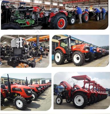 China konfrontieren gehender Dieselgroßmacht-landwirtschaftliche Maschine 180HP 4WD großer Lwan-Garten-Ackerschlepper tyreransmission Kasten zu verkaufen