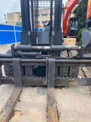 China Used Tcm Fd100 Diesel Forklift with 4.5m Satge and Powerful Engine for sale