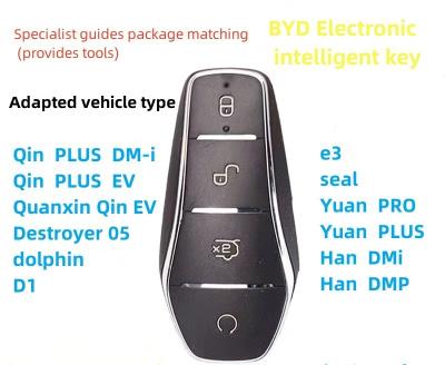 China Plastic Apply BYD Qin plus Dolphin Car Key Matching e2 Tang Han Car Intelligent Yuan Song plusdmi Remote Control Key for sale