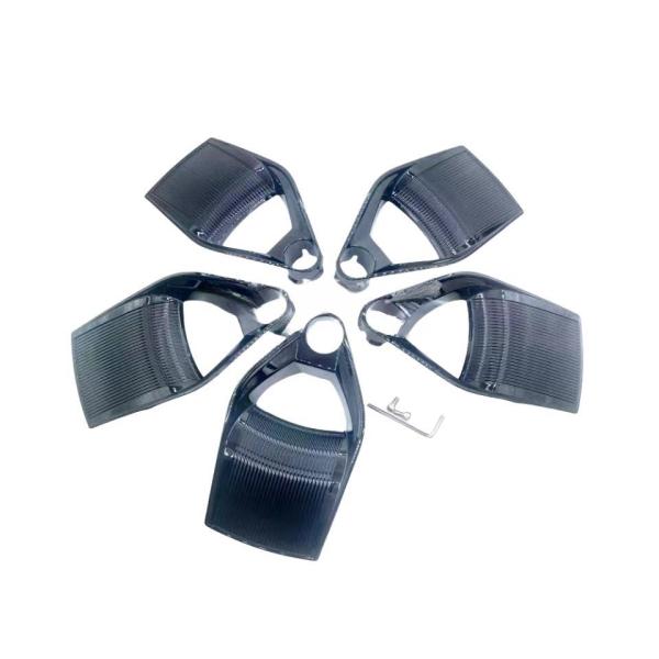Quality Byd Han 19 inch DMI Hubcap Decorative Plate Aluminum Alloy Steel Ring Wheel Cover Black for sale
