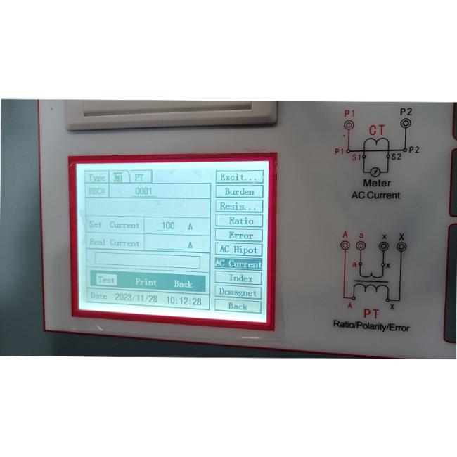 China Factory Xzh Test Supply Transformer CT/PT Analyzer Single Phase Excitation Ratio Testing