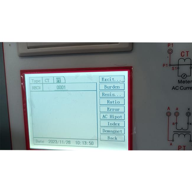 China Factory Xzh Test Supply Transformer CT/PT Analyzer Single Phase Excitation Ratio Testing