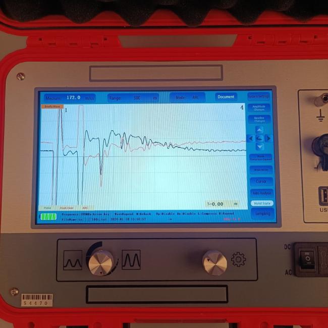 Xzh Test New Automatic Measure Fault Distance Tdr Test Power Cable Fault Locator