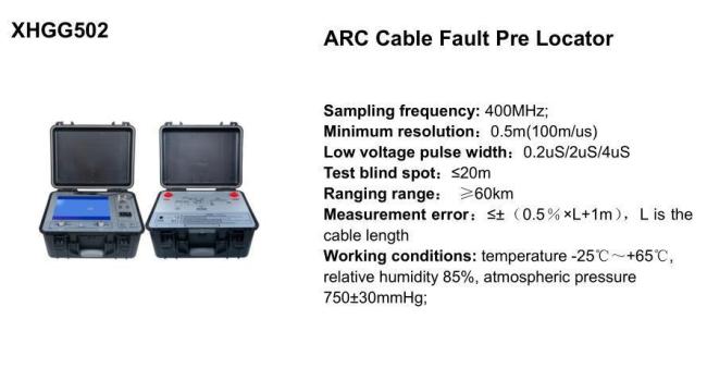 Xzh Test Hot Sale Tdr Underground Cable Fault Locator Arc Cable Flash Tester Pre Locator