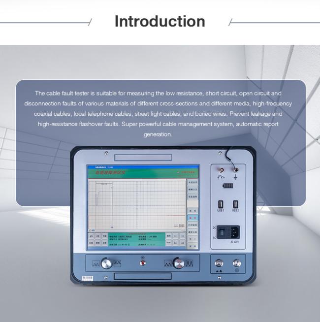 Xzh Test Hot Sale Tdr Underground Cable Fault Locator Arc Cable Flash Tester Pre Locator