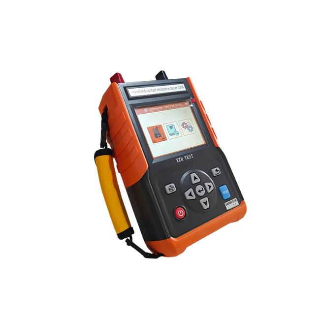 Portable Digital Handheld Electric Switch Test 200A Micro Ohmmeter