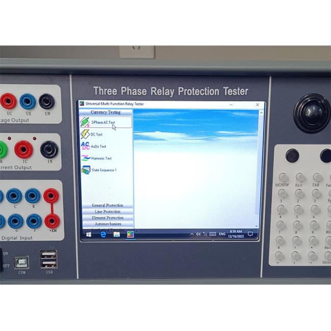 Xzh Three 3 Phase Relay Protection Calibrator Secondary Current Injection Test Set Relay Tester