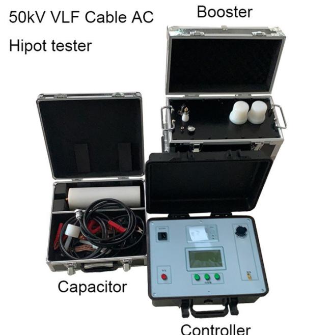 China Factory 30/50/80kv Vlf AC Hipot Tester 0.1Hz Very Low Frequency Cable Tester Withstand Voltage Test Equipment