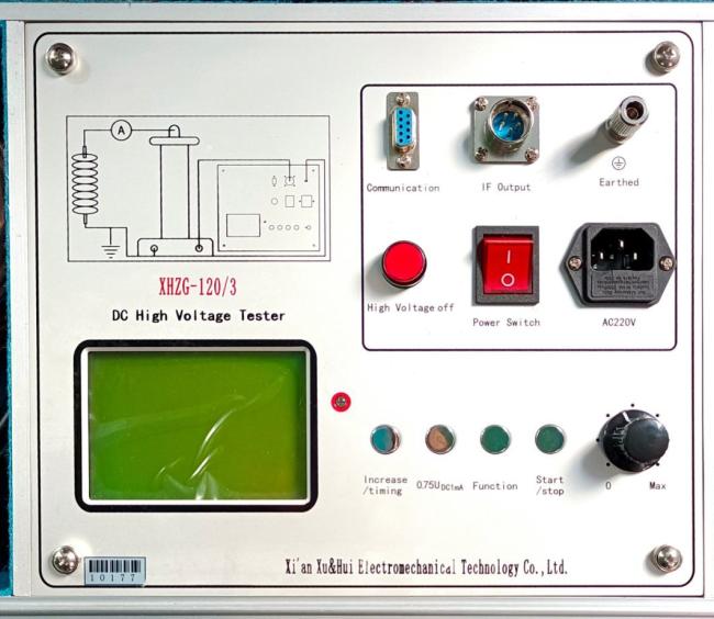 Digital 120kv DC Hipot Tester DC Withstand Voltage DC Leakage Current Tester