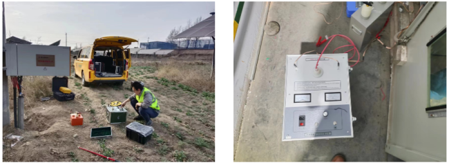 XHHV508-5 DC Hipot Tester technical diagram