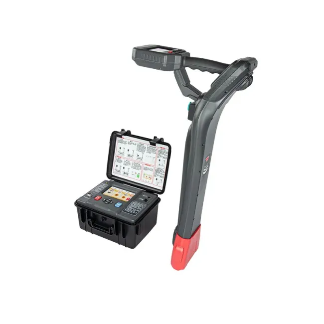 Underground Cable Pipe Locator Tester Electric Cable Fault Locator Utility Metal Detector