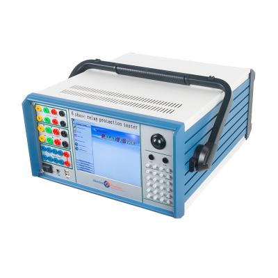 China Electric Secondary Current Injection Relay Test Set 6 Phase Relay Protection Tester for sale