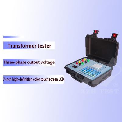 China Automatic Portable TTR Meter Transformer Tester 3 Phase Transformer Turns Ratio Tester for sale