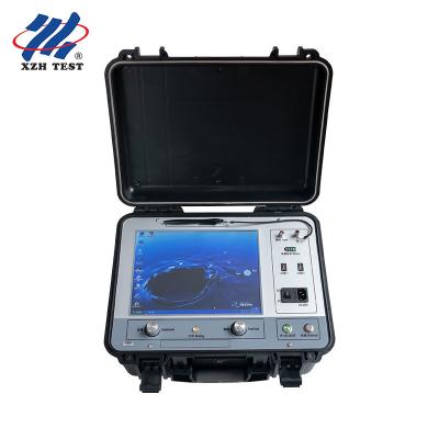 China Cable Fault Pre-Locator 12.1-Inch Touch TDR Tester 400MHz Sampling 68km Ranging with Pulse Coupler for Underground Power Cable Fault Location | XHGG502 for sale