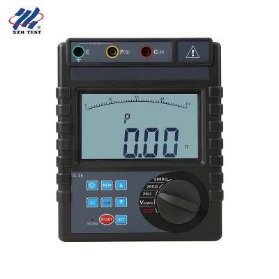 China Digital Earth Resistance Tester 3 Pole 2 Wire 0.01-2000Ω AC 0-600V for Telecom Base Station Railway Grounding | XHDJ705 for sale