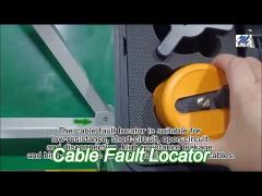 with path deviation indication function audio cable tester