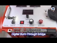 xhsc-60q digital burn through bridge for cable fault location burn through / bridge